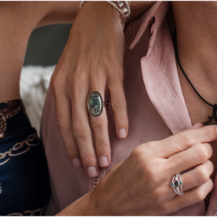 Sterling Cocktail Rings | Silver Cocktail Ring | Large Cocktail Ring