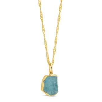 Blue Lagoon Ring by Camille Kostek - 14k Gold Vermeil